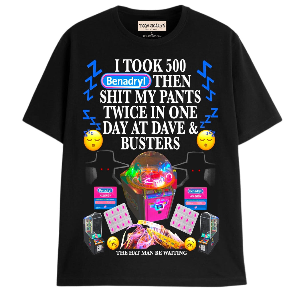 HATMAN & BENADRYL MEME | Unisex Graphic T-shirt – Teen Hearts Clothing - STAY WEIRD