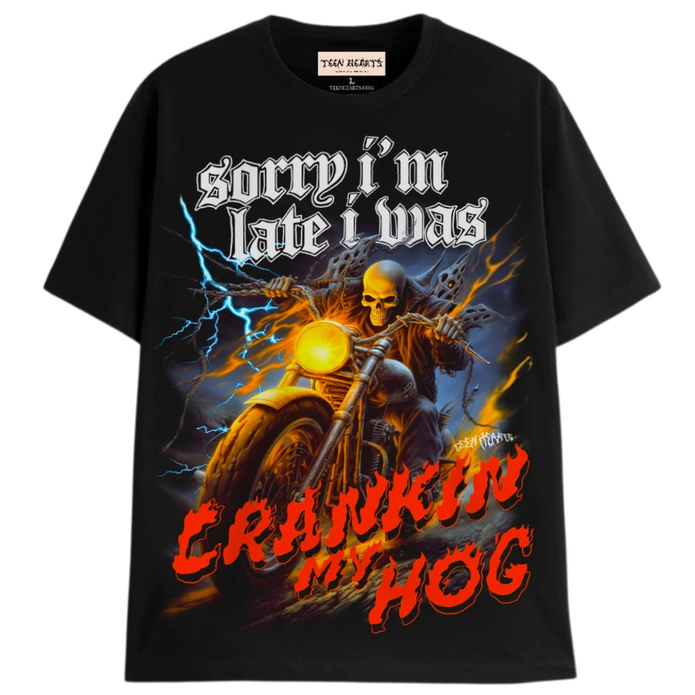 Crankin my hog MEME | Unisex Graphic T-shirt – Teen Hearts Clothing ...