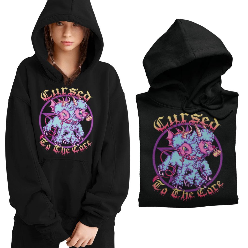 Cursed Core Hoodie – Teen Hearts Clothing - STAY WEIRD