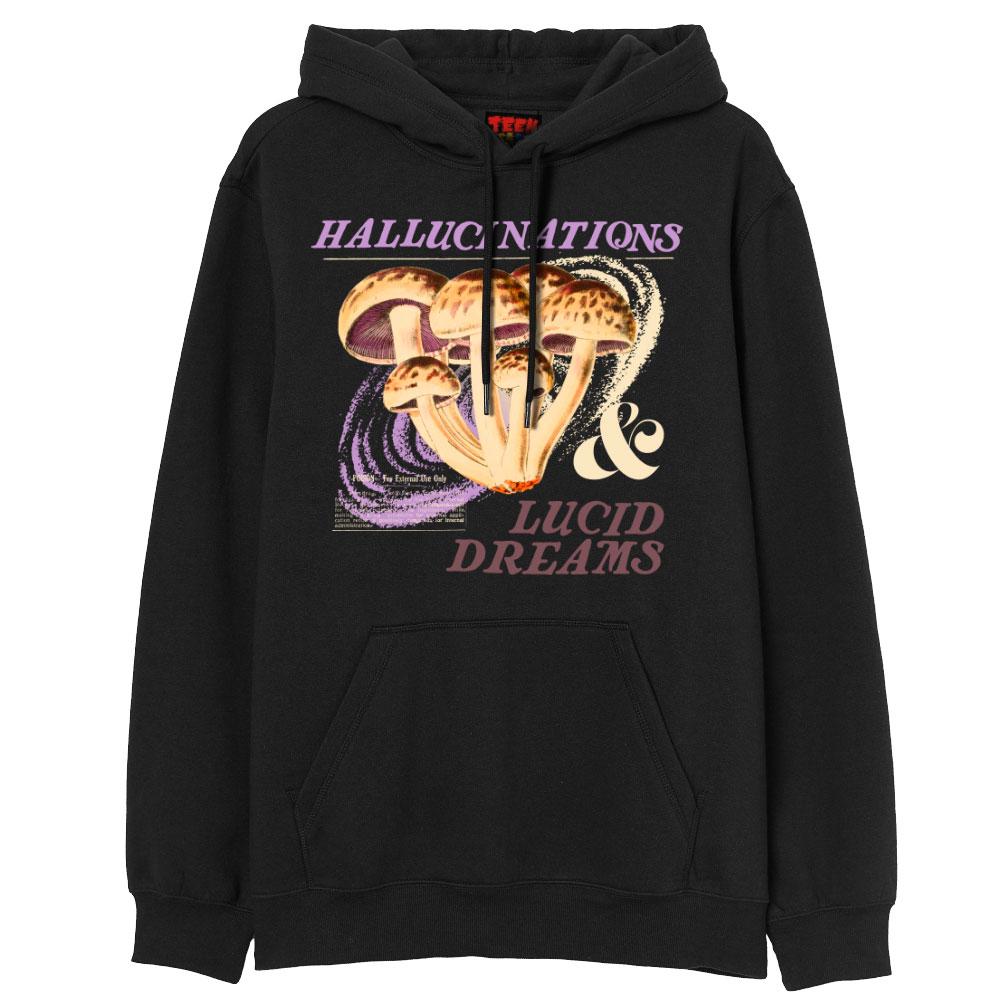 Hallucinations Hoodie – Teen Hearts Clothing - STAY WEIRD