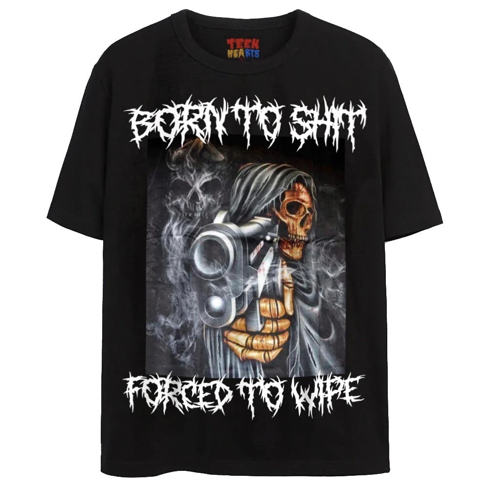 FORCED TO WIPE T-SHIRT | Teen Hearts – Teen Hearts Clothing - STAY WEIRD