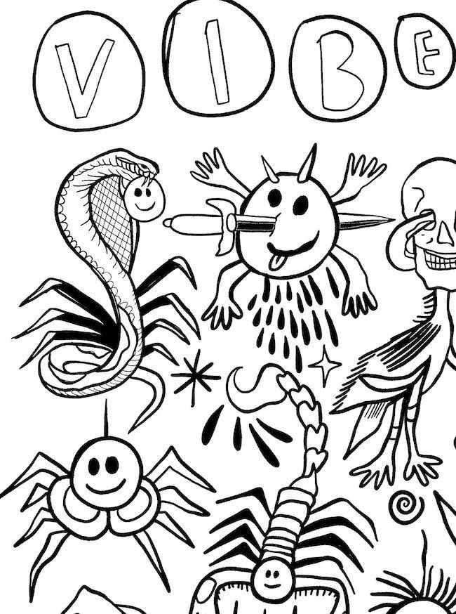 QUARANTINE COLORING BOOK – Teen Hearts Clothing
