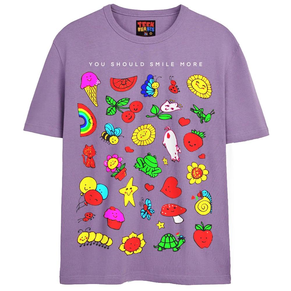 Smile More | Teen Hearts | Graphic T-shirts – Teen Hearts Clothing ...