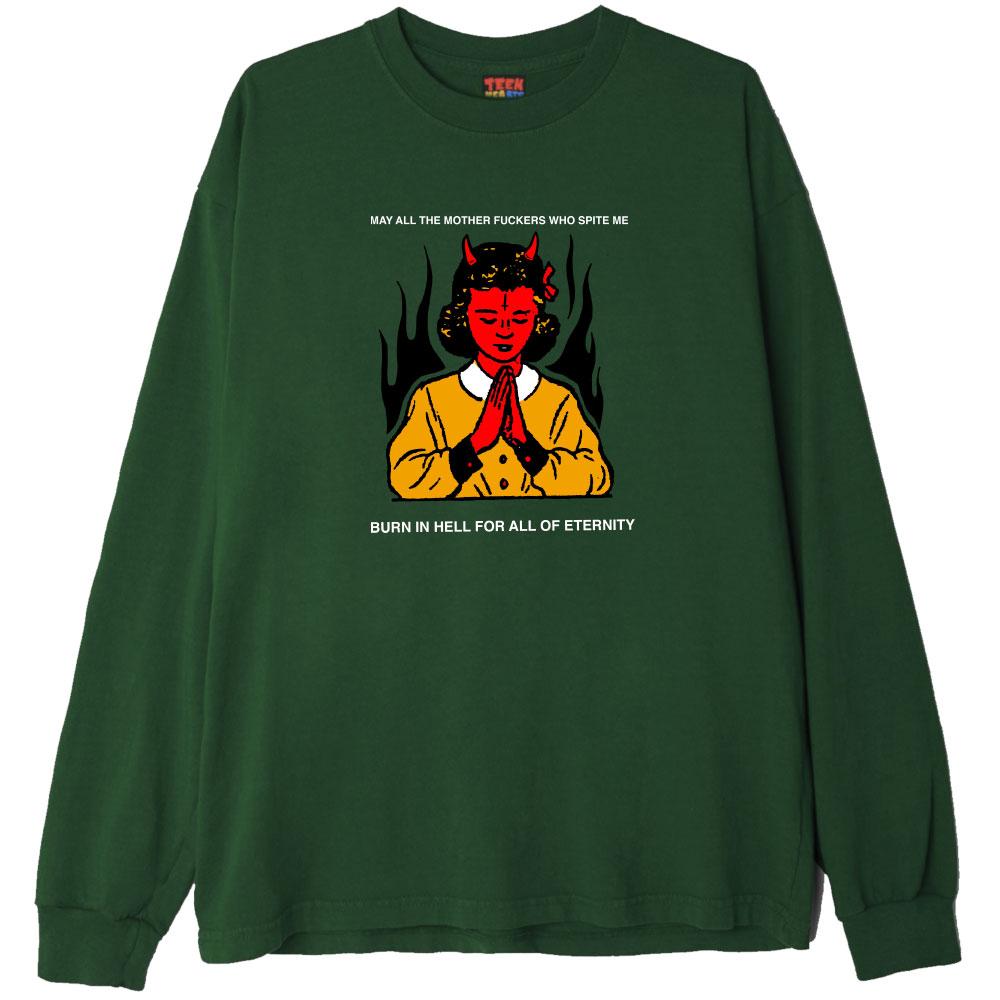 SPITE ME | Longsleeve Crewneck – Teen Hearts Clothing - STAY WEIRD